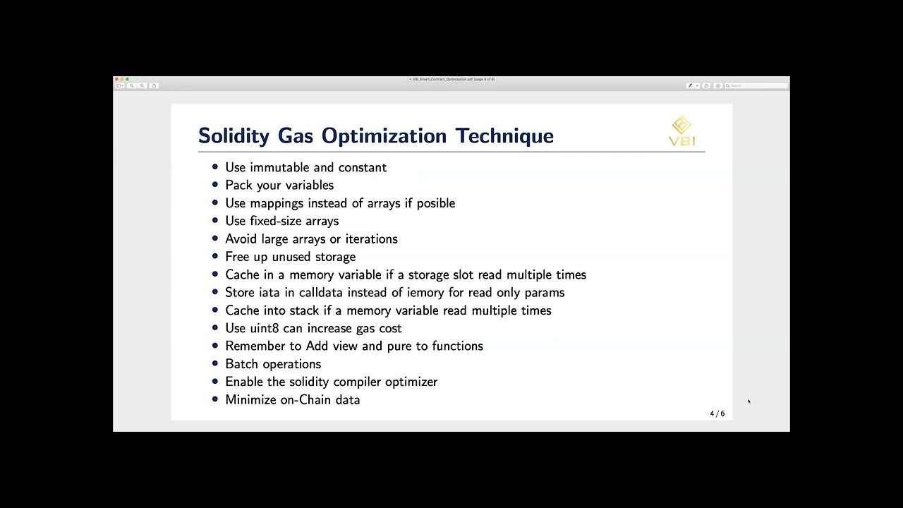 Solidity - Module 7 | Smart Contract Optimization - YouTube