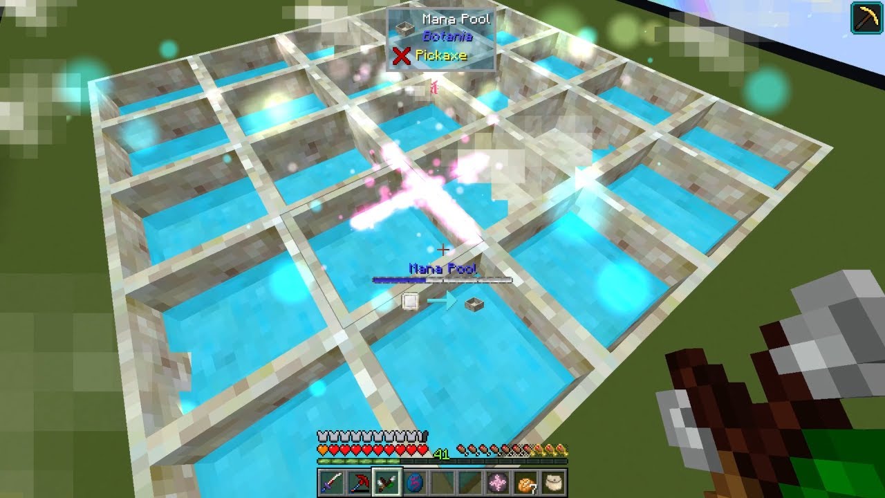 Botania Mana Battery And Enchanting - MeatballCraft Modded Minecraft ...