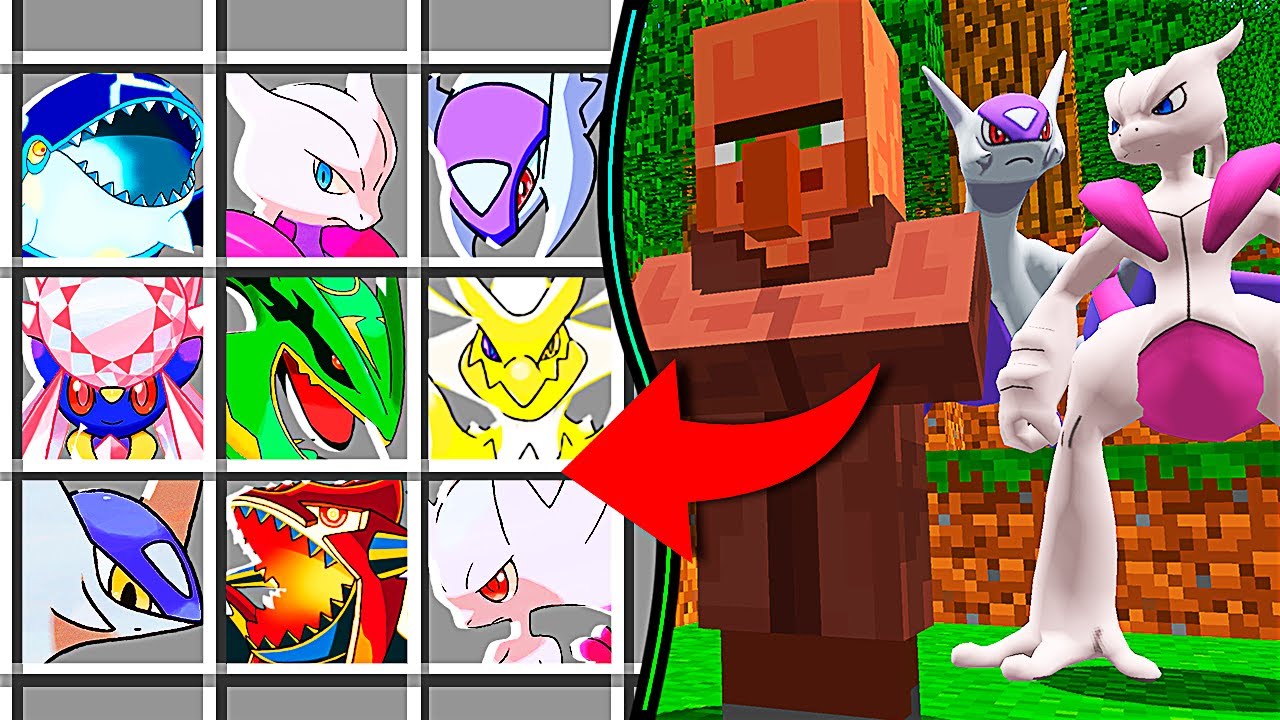 ENCONTREI UM VILLAGER E ELE ME DEU TUDO QUE EU QUERIA NO MINECRAFT ...