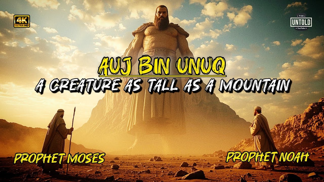 AUJ BIN UNUQ – THE GIANT CREATURE AS TALL AS A MOUNTAIN from the Time ...