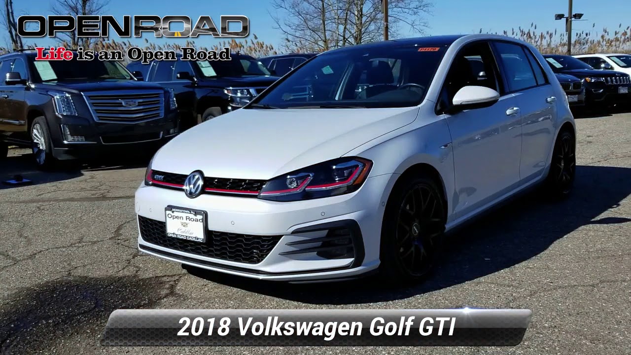 Used 2018 Volkswagen Golf GTI Autobahn, Florham Park, NJ P1179 - YouTube