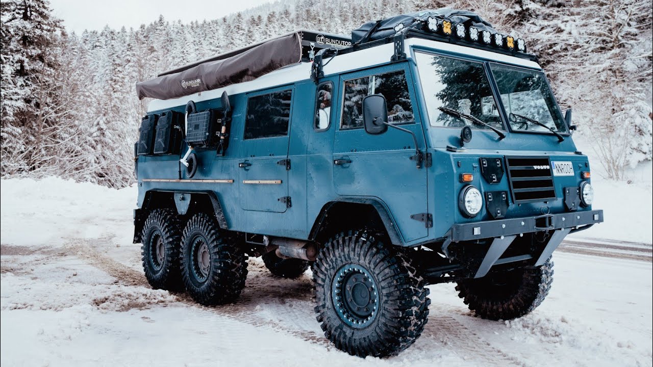6x6 Volvo C304 EXPEDITION EUROPE - Overlanding & Winter Camping South ...