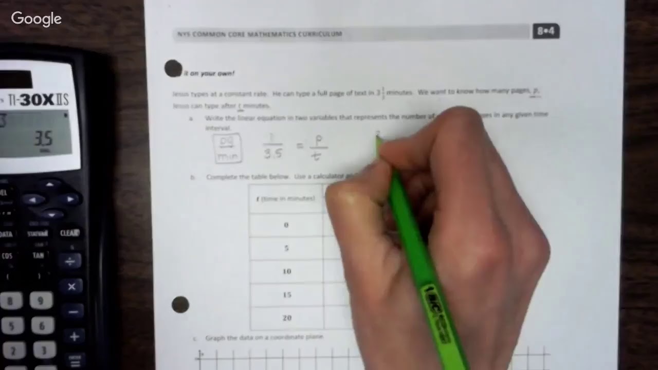 Grade 8 - Module 4: Lesson 10 - YouTube