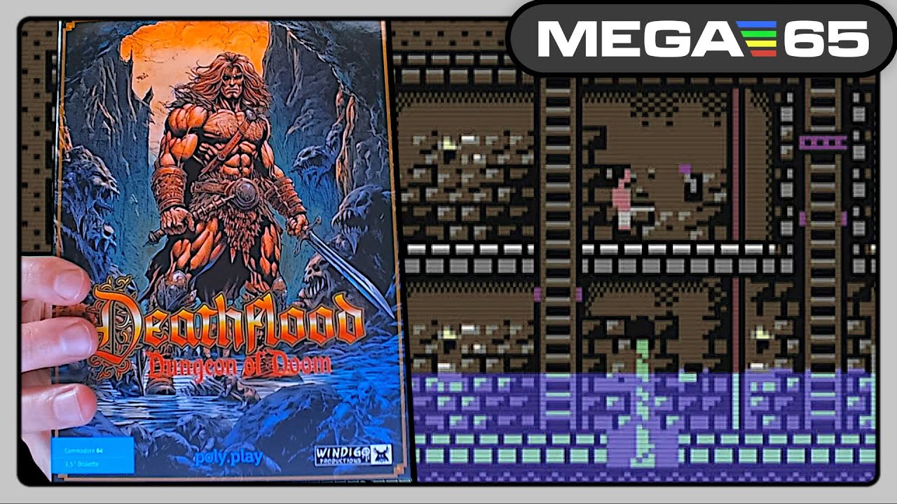 C64's Ultimate Dungeon Escape Platformer - YouTube