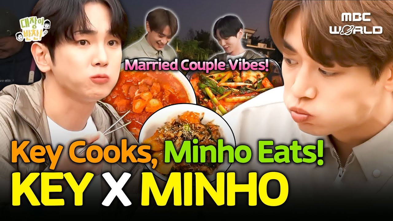 [Sub] SHINee Key x Minho's Couple Chemistry: Korean Meal Cooking ...