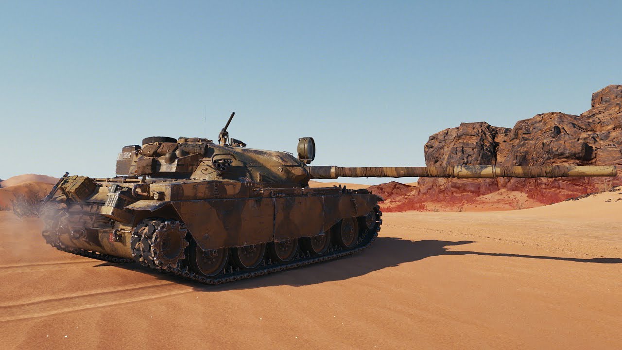 Chieftain: Like a scorpion in the desert - World of Tanks - YouTube