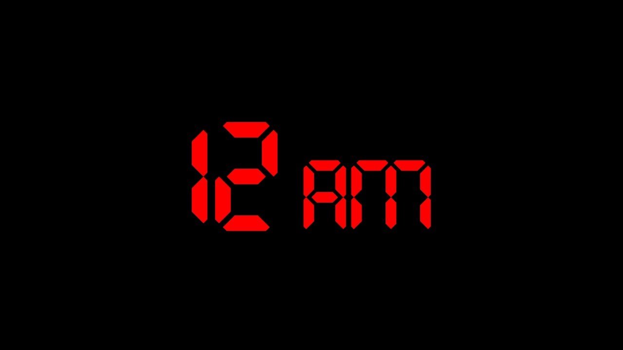 FNAF 4 Clock from 12am to 6am with bedroom ambience - YouTube