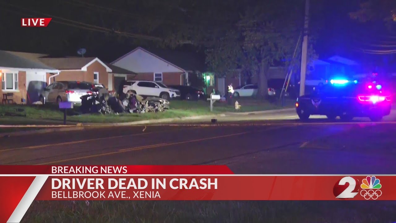 1 dead after Xenia crash Wednesday - YouTube