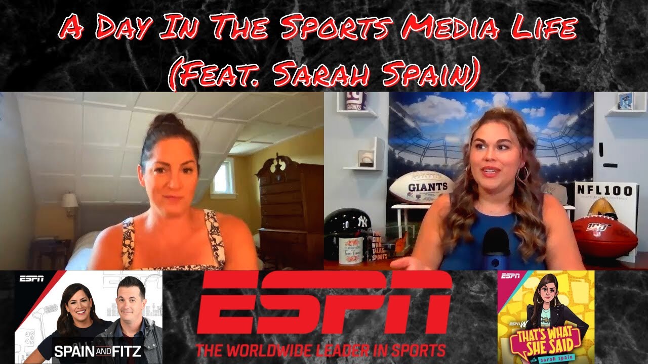 A Day In The Sports Media Life (Feat. Sarah Spain) (Ep. 118) | The Girl ...