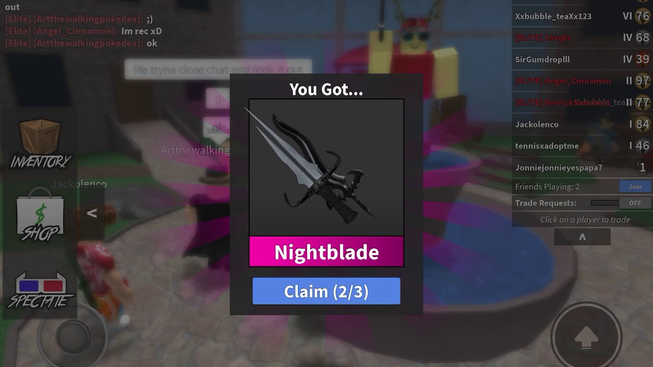 Roblox mm2 trading heat away for smalls. - YouTube