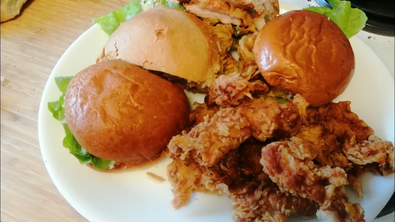 Crispy Zinger Burger | Zinger Finger Fries |KFC Zinger Burger| دیکھ کر ...