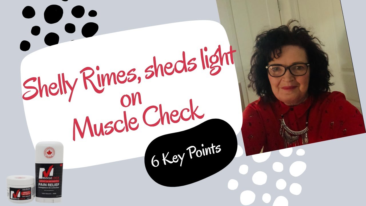 Interview with Shelly Rimes, founder of Muscle Check - YouTube