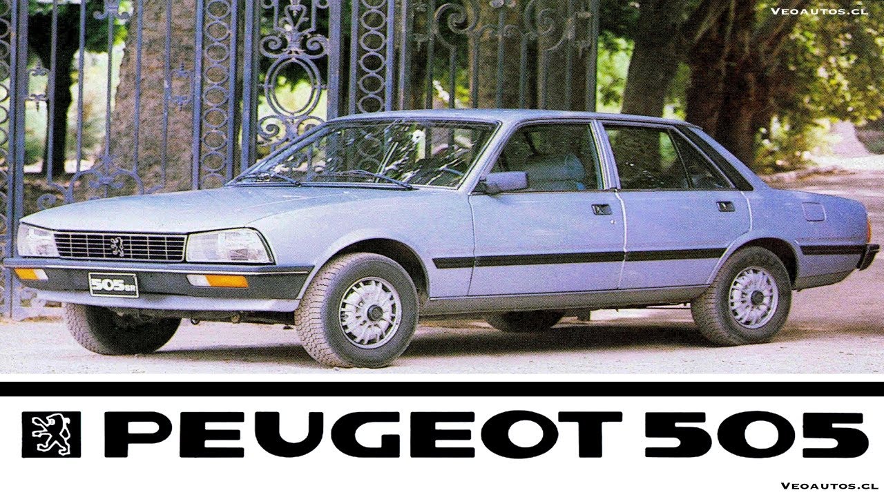 Peugeot 505 SR Chile 1982 #Veoautos - YouTube