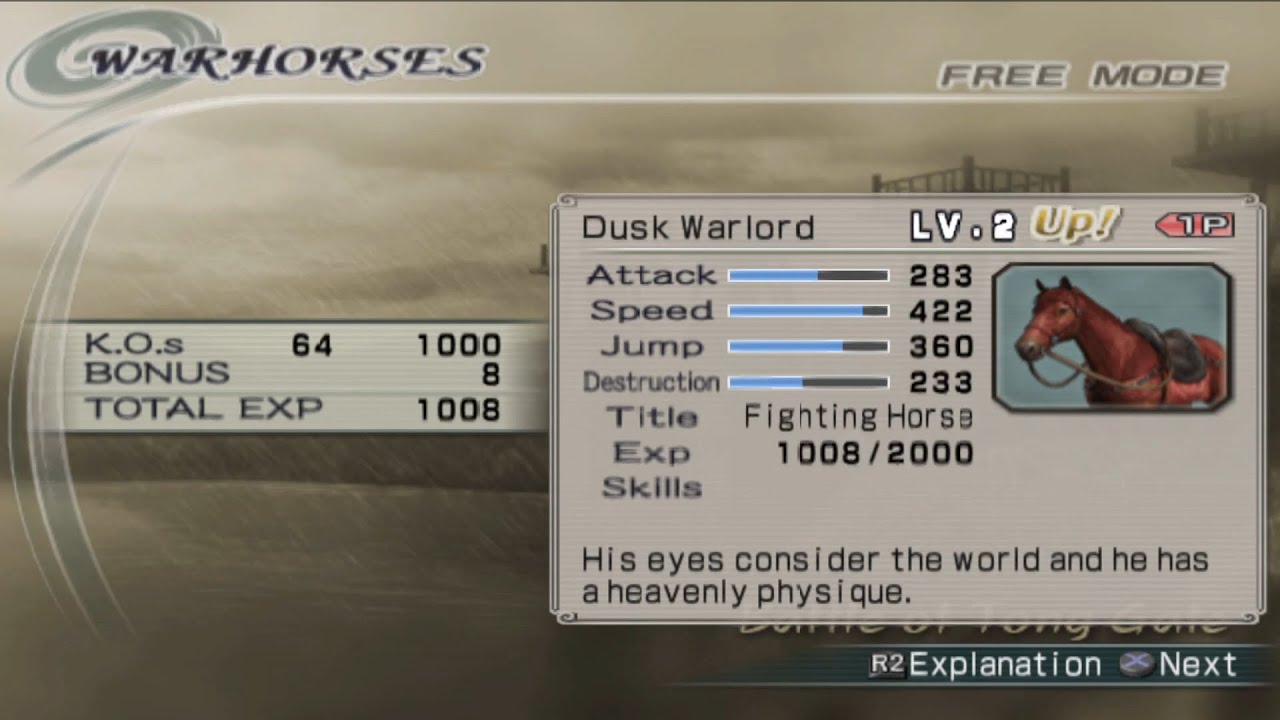 LV2 C/H Horse leveling trick (Red Hare King) Lu Bu's Horse - Dynasty ...