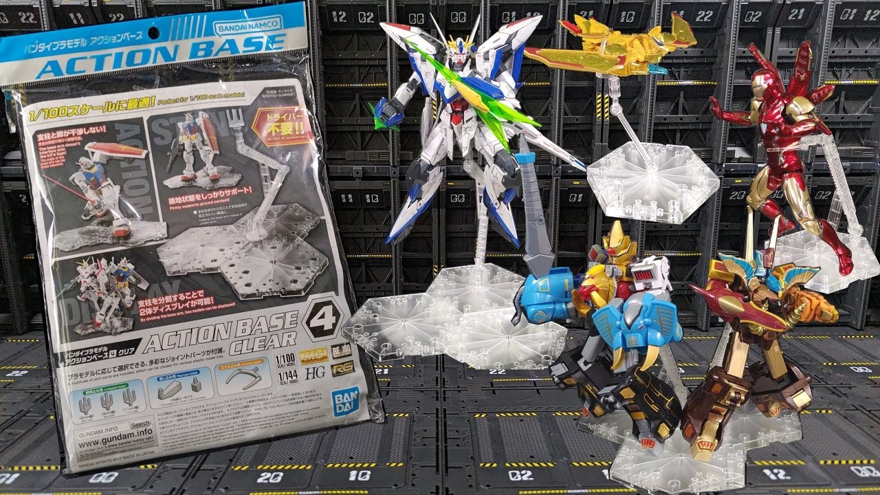 BANDAI ACTION BASE 4 - THE BEST ACTION BASE FOR YOUR TOYS - YouTube