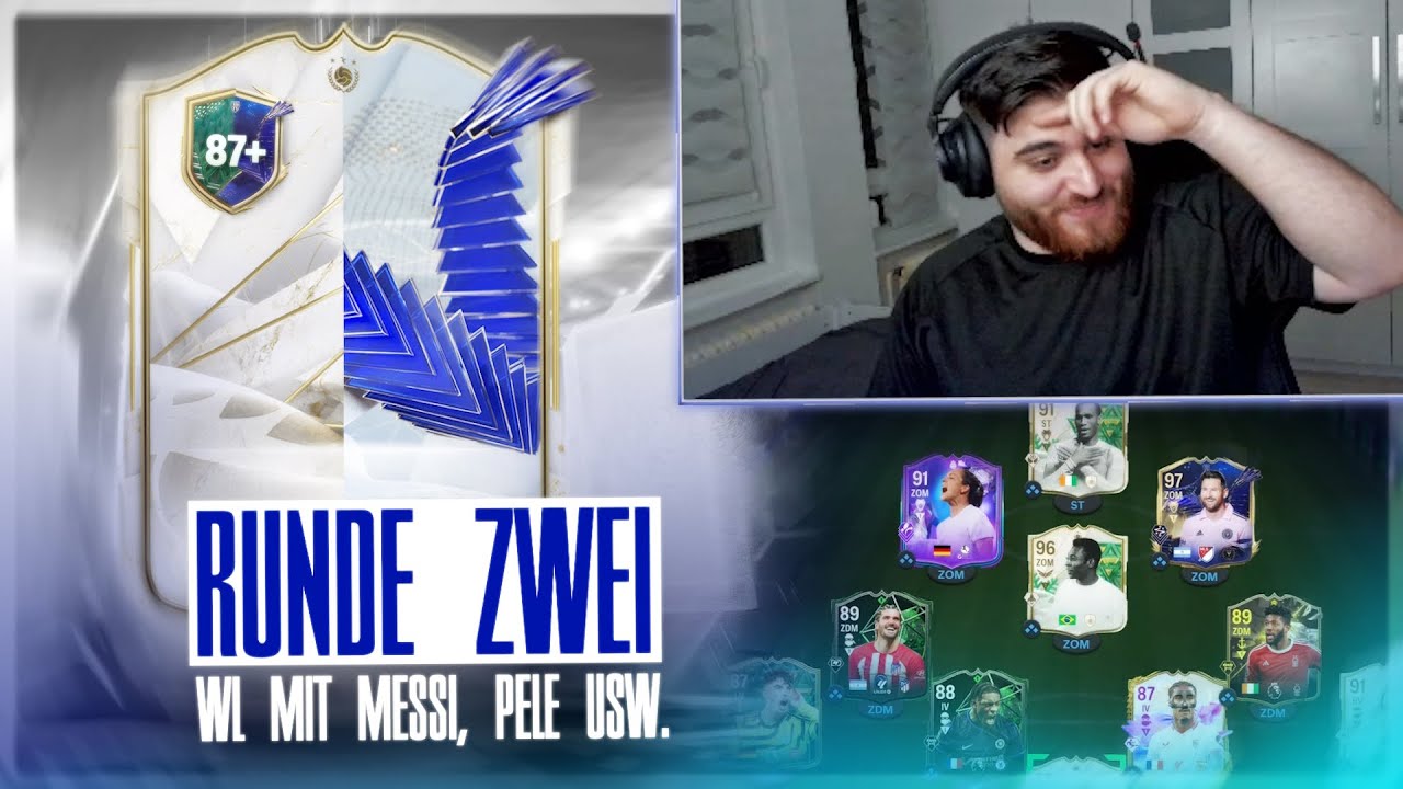 ZWEITE RUNDE VON DEN NEUEN 87+ ICON PICKS 🚨 WL mit MESSI TOTY, PELE usw ...