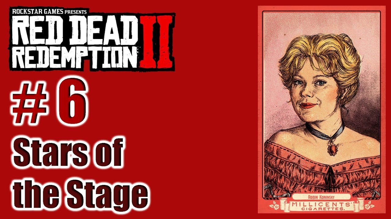 RDR2 - Stars of the Stage – 06 Robin Koninsky - Cigarette Card – Türkçe ...