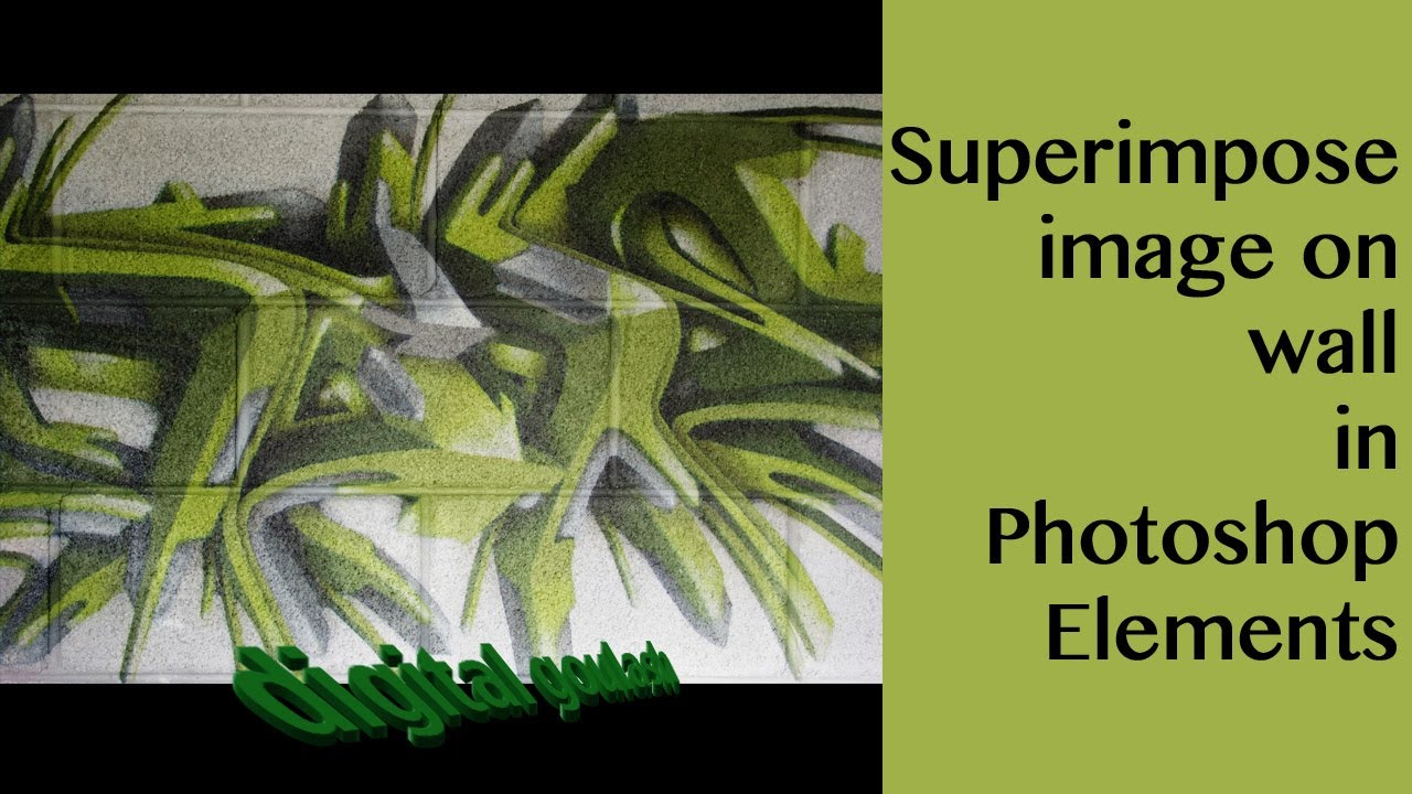 Learn Photoshop Elements - Adding or Superimposing a picture on a ...