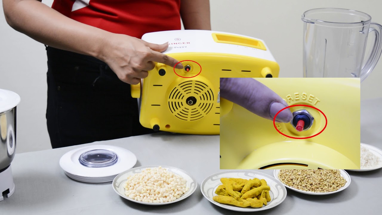 SingerJuicer Mixer Grinder - Trouble Shoot Guide | Singer India - YouTube