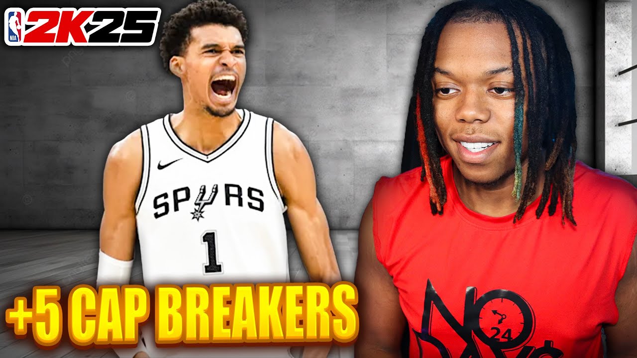 TOP 5 BEST BUILDS To Make With +5 CAP BREAKERS ON NBA 2K25! - YouTube