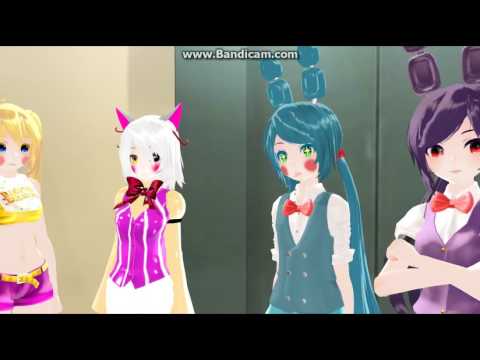 MMD The Elevator storie - YouTube