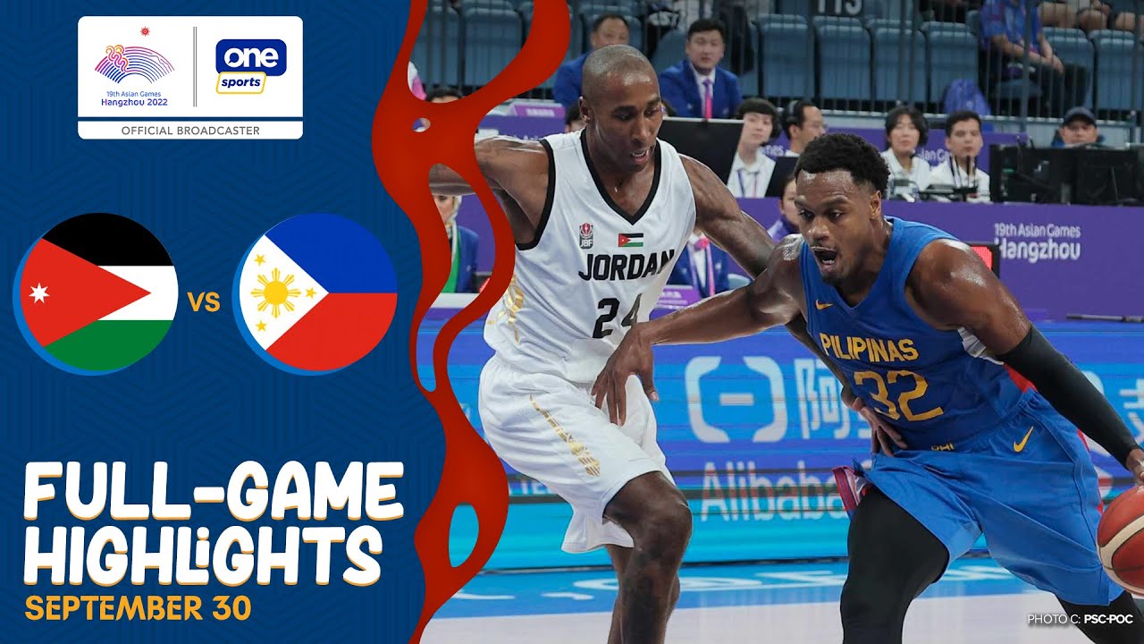 Jordan vs. Philippines Men's Preliminary Round Group C highlights ...