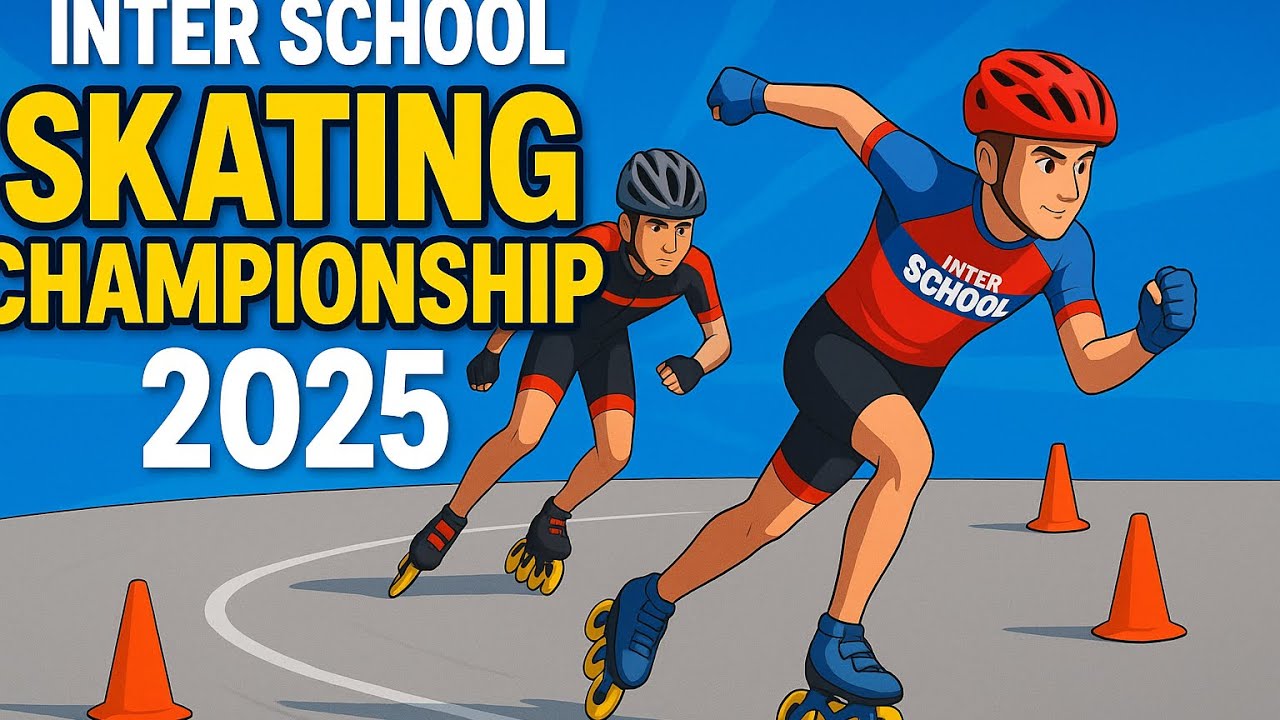 Inter School Skating Championship 2025 | Speed Skating Race Highlights 🛼🔥 #skating # ...