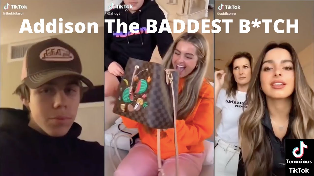 Addison Rae - The Kid Laroi - BAD B*TCH - YouTube