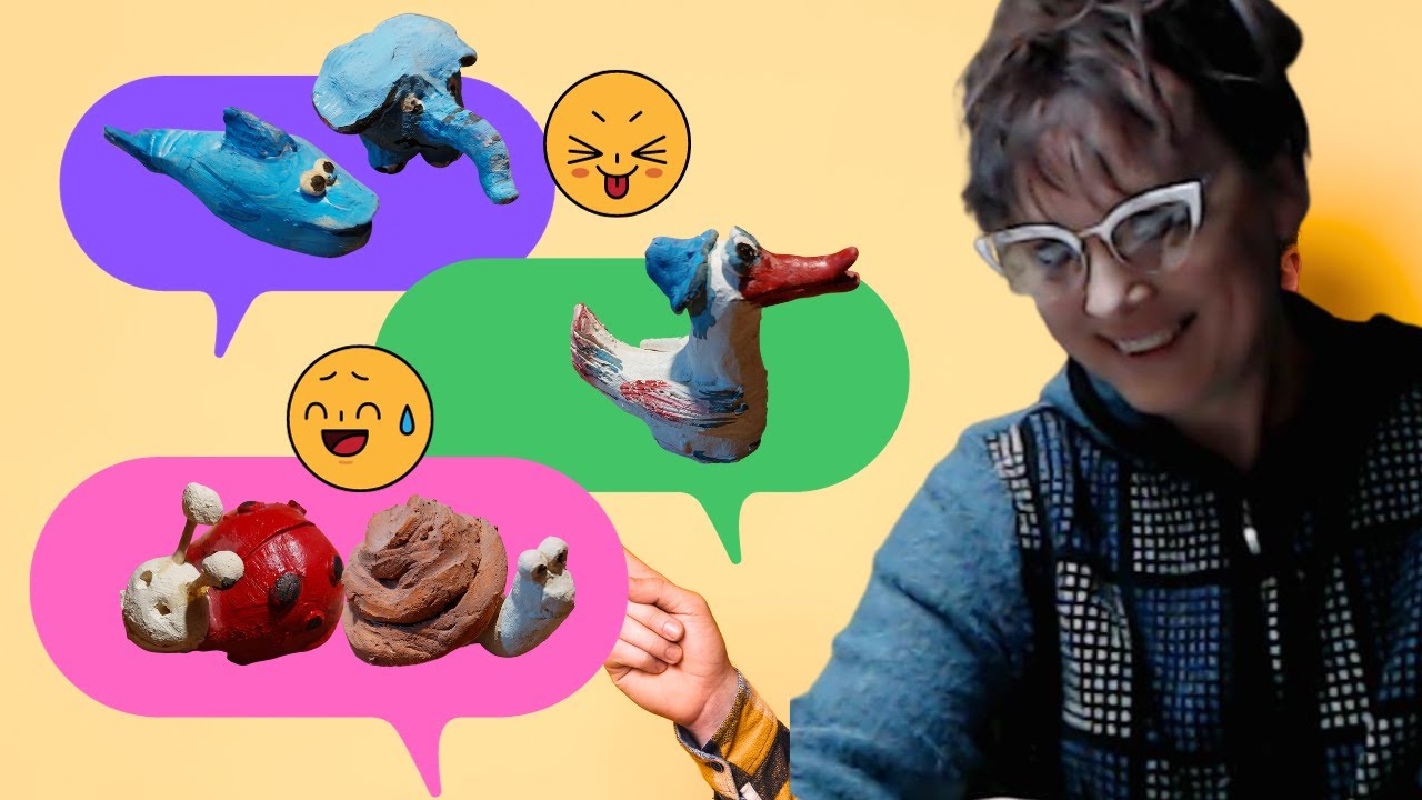 5 einfache Ideen für Tiere - Töpfern mit Kinder - YouTube