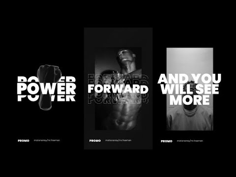 Power Typo After Effects Templates - YouTube