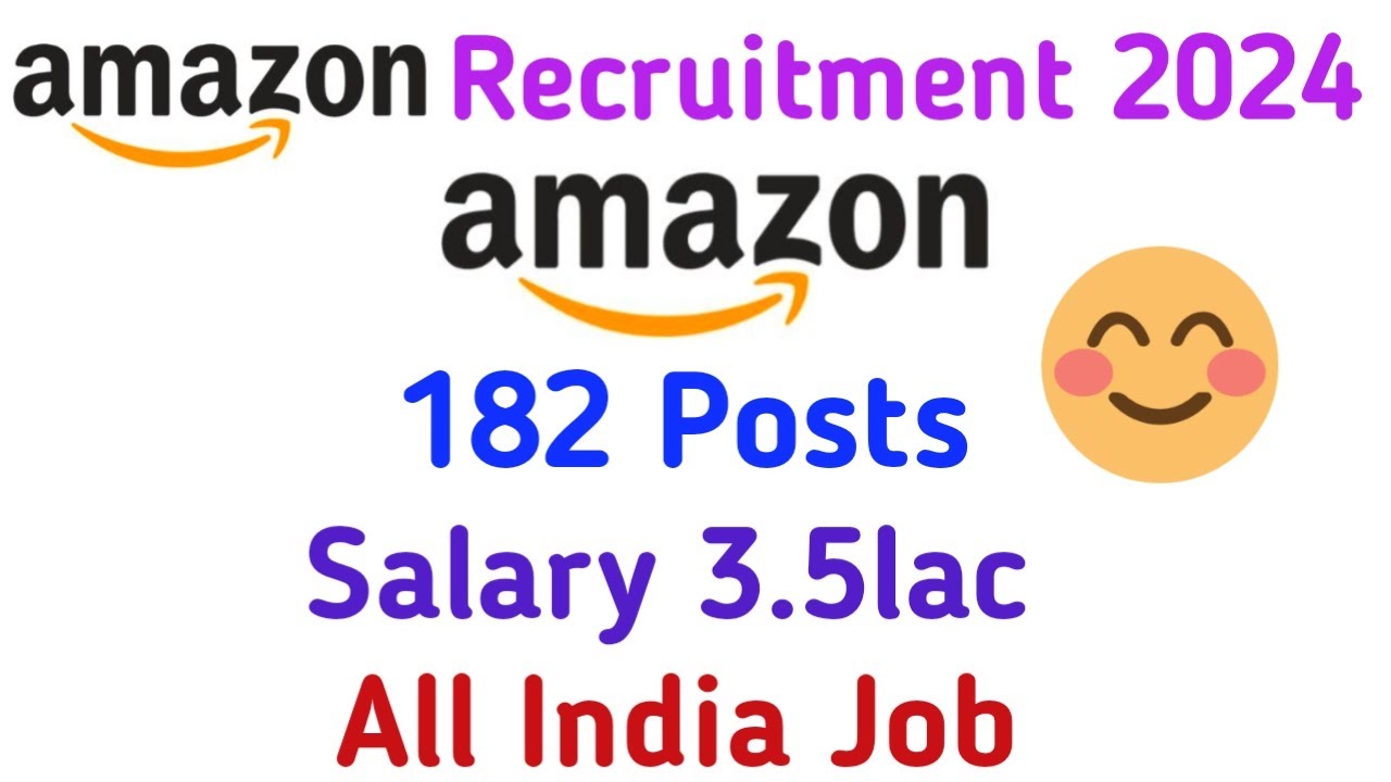 Amazon Recruitment 2024 | ML Data Associate I/Quality Assurance Tech ...