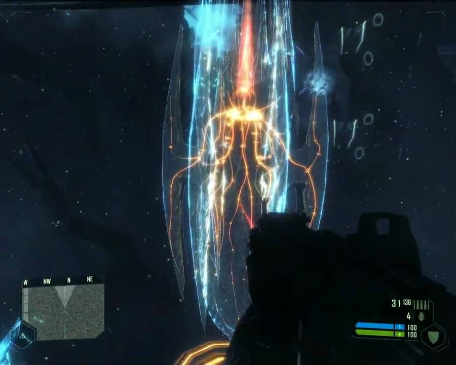 Crysis Alien Ship + Army Gameplay Q9550 + 4850 1gb - YouTube