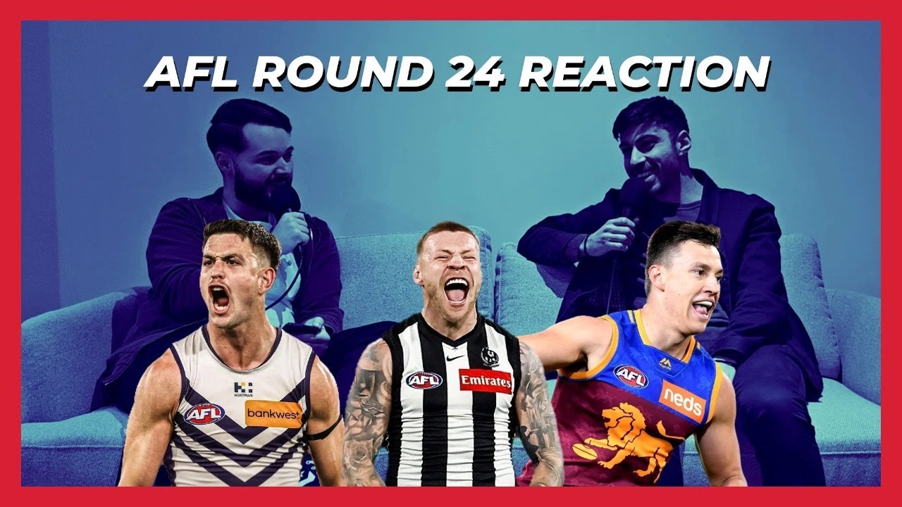 AFL Round 24 Reaction and Review - AFL Enjoyers - YouTube