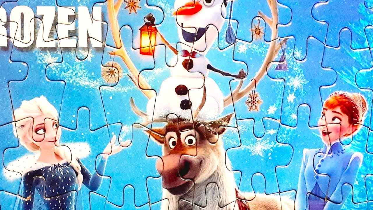 Frozen puzzle - elsa and anna frozen 2 |Play puzzle with frozen 2 - YouTube
