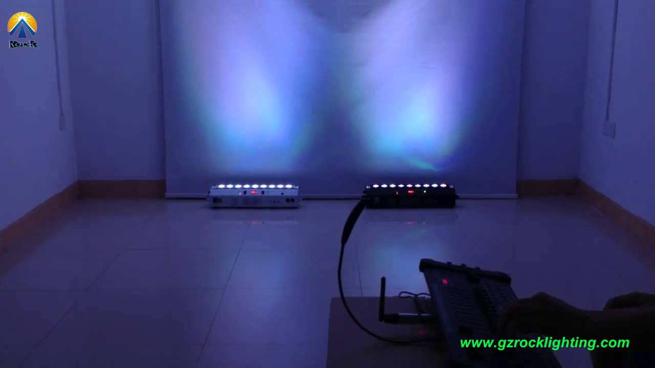 DMX Controller Rechargeable battery powered & wireless DMX LED bar ...