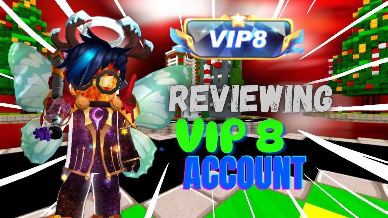 Reviewing VIP 8 Account | | BlockMan GO | | BlockMan GO BedWars ...