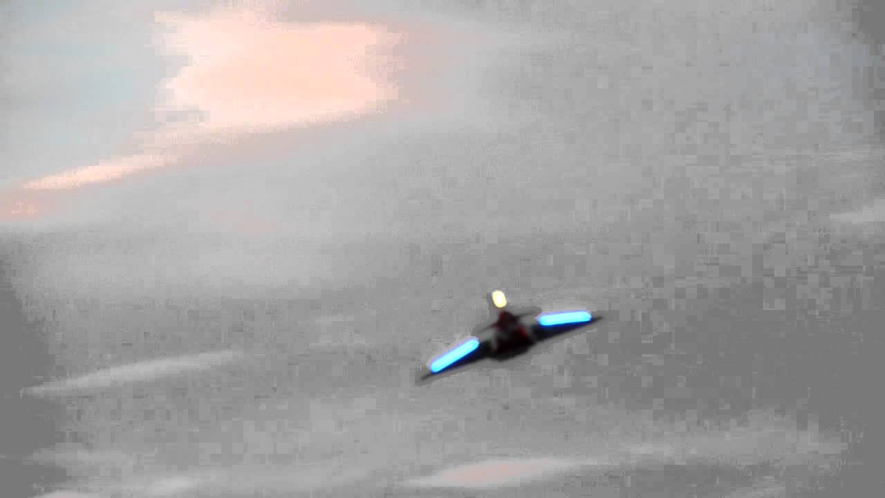 More Bling! RC Depron Eurofighter Typhoon with lights. Leicester Model ...