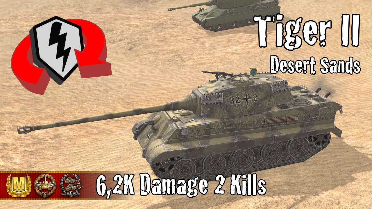 Tiger II Savage | 6,2K Damage 2 Kills | WoT Blitz Replays - YouTube
