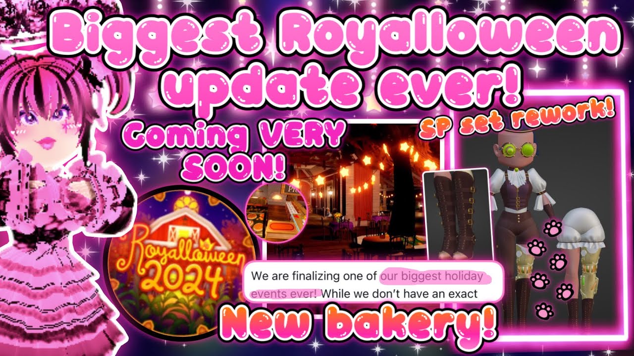 ⚠️ALERT⚠️ HUGE ROYALLOWEEN UPDATE COMING SOON🎃 SET REWORK, MINIGAMES ...