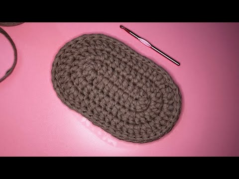 How to Crochet Perfect Oval 🧶