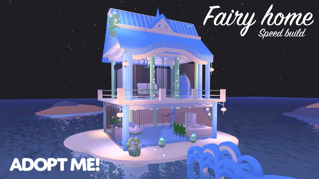 Aesthetic Fairy home build in Adopt me! Roblox - YouTube