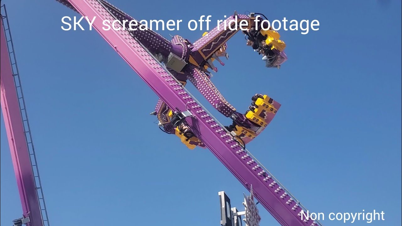 sky screamer. North American midway entertainment. kmg afterburner ...