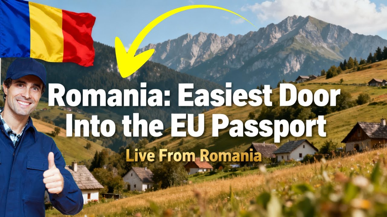 Immigration to Romania - Easiest Door Into the EU Passport ! Live from ...