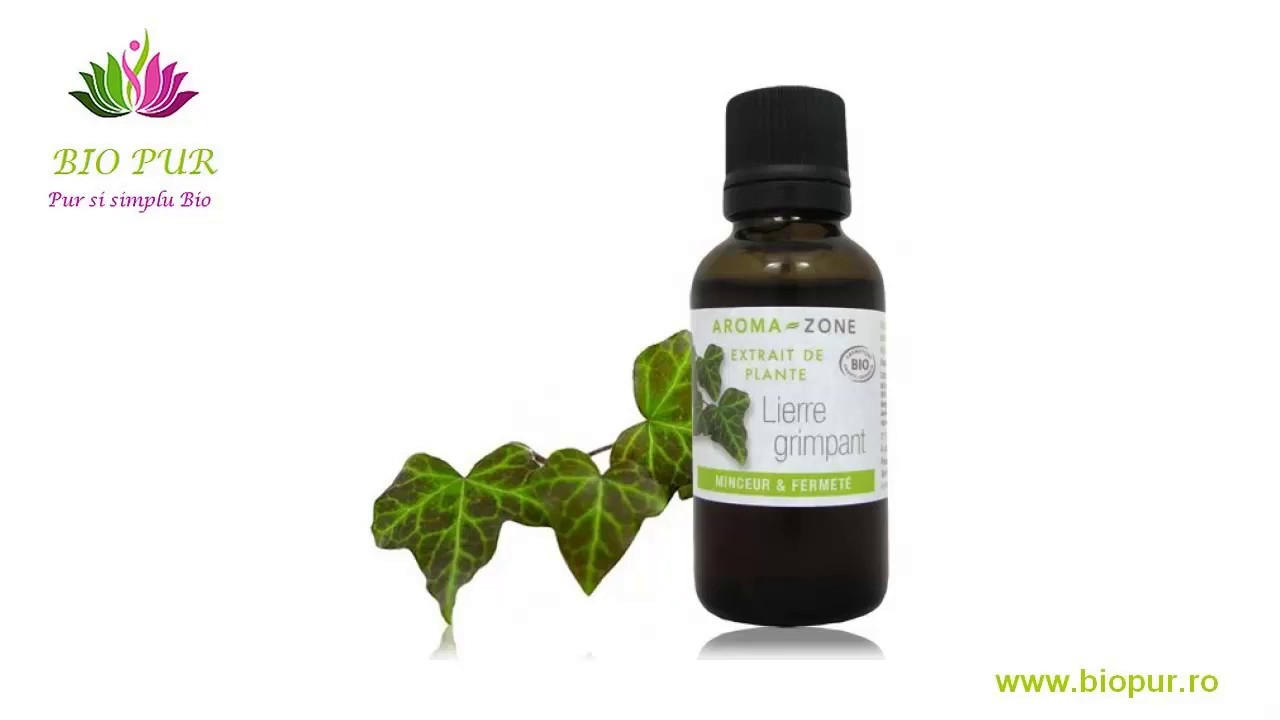 Extract de iedera bio - YouTube