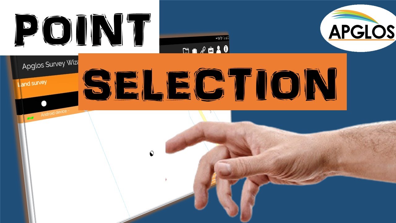 Selecting a point Part 21 of Land Survey App for Android - YouTube