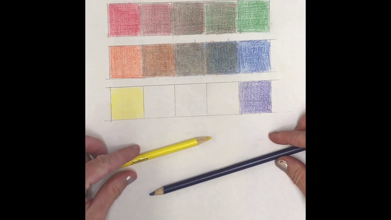 Complementary color value scales - YouTube