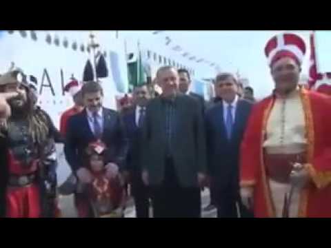 ' Dik Dur Eğilme, İnananlar Seninle ' Recep Tayyip Erdoğan.