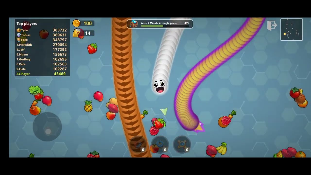 Snake 🐍 game best gameplay # 112M views # BOT2 223 - YouTube