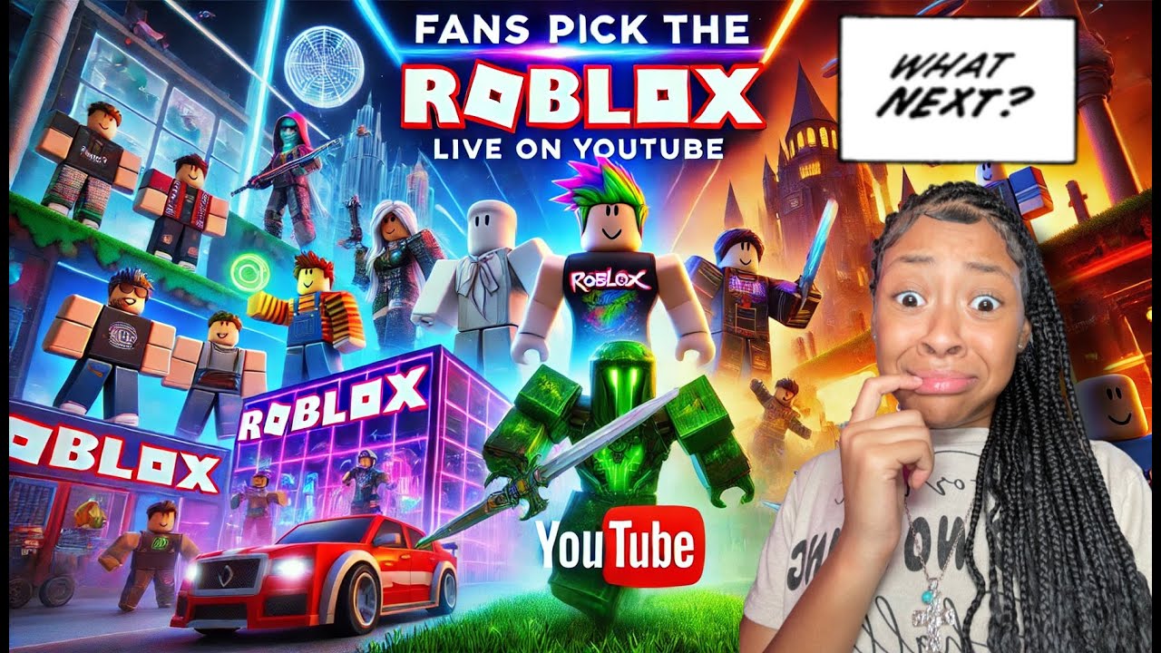 We Let Fans Choose Our Roblox Games - YouTube