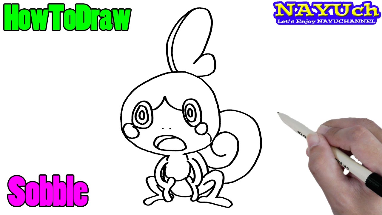 Sobble | How to draw Pokemon Go - YouTube